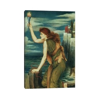 iCanvas "Hero Awaiting The Return Of Leander, 1885" by Evelyn De Morgan Canvas Print - Bed Bath ...